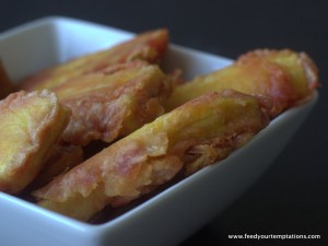 Plantain Fritters/Param boli