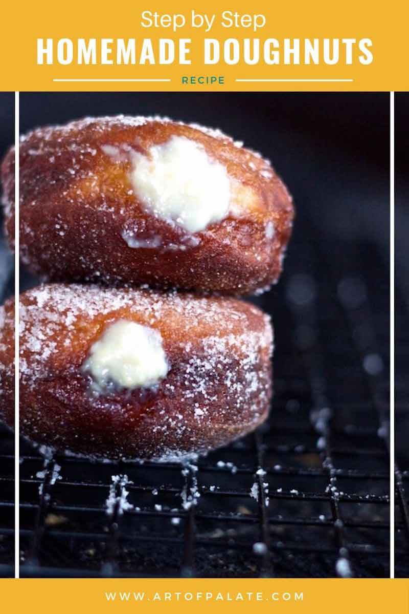 Cream filled Doughnuts | Irresistible | Soft and Pillowy
