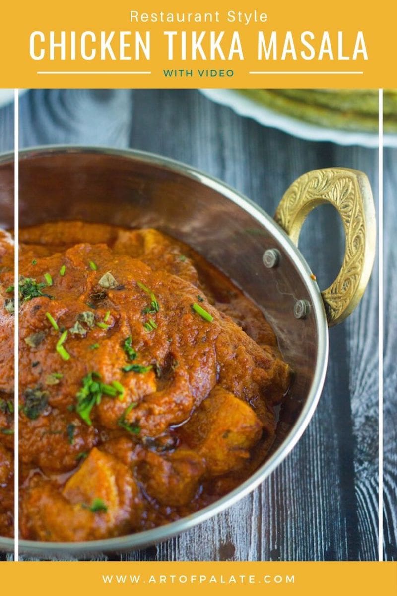 Chicken tikka masala | Restaurant style | Easy & Delicious | Video Recipe